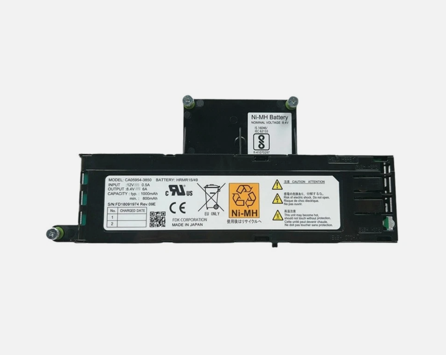 Fujitsu CA05954-3850 DX60 DX100 DX200 S4 SPARE BBU Battery - Shenzhen ...