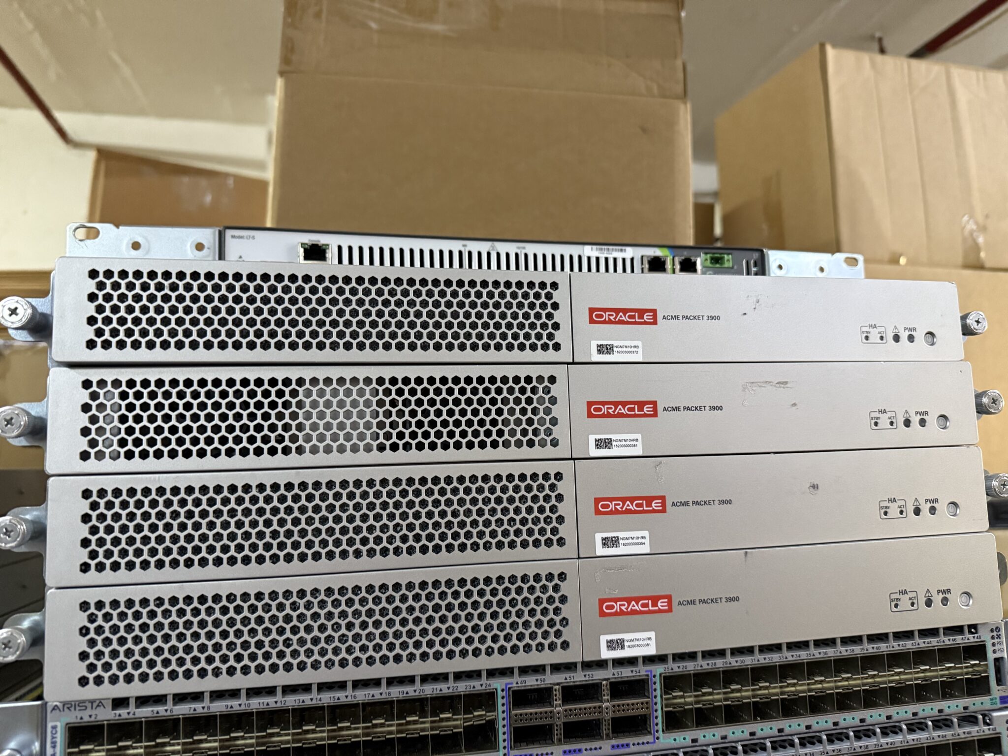 Oracle Acme Packet 3900 High Performance Session Border Controller for ...